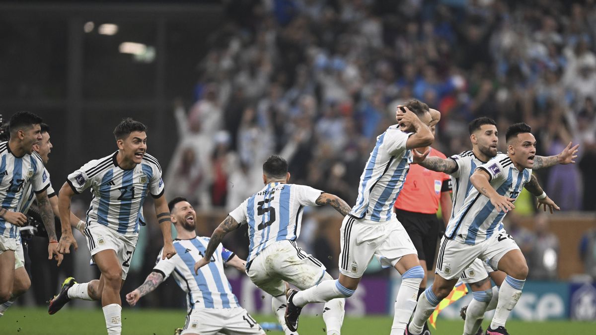 Así vivieron Messi y Scaloni el momento final del partido