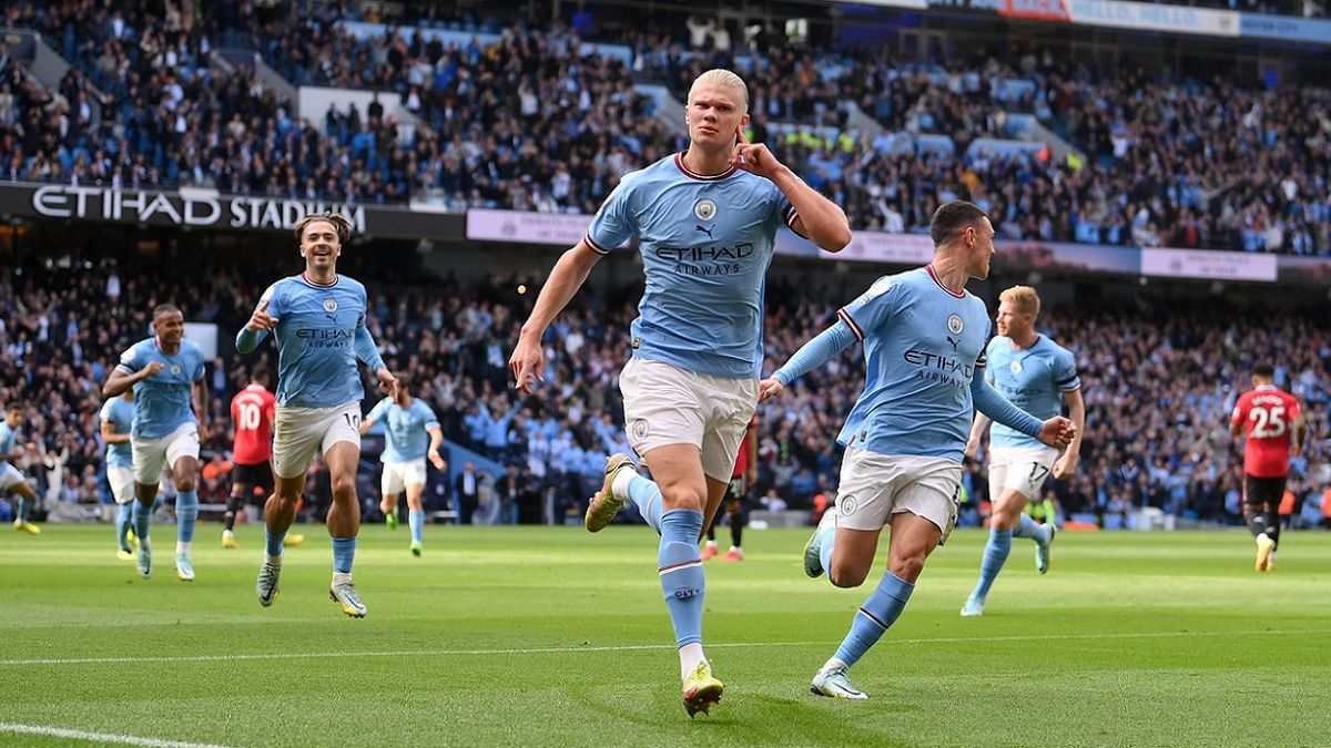 Manchester City goleó a Manchester United en el clásico