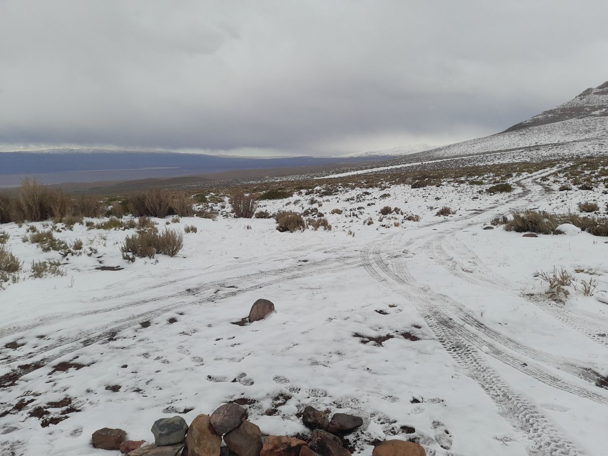 Los Morrillos, el lugar elegido por los sanjuaninos para ver la nieve